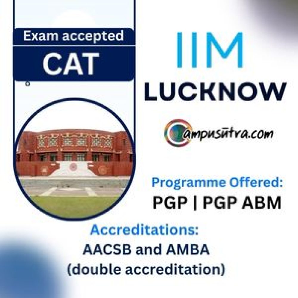 IIM Lucknow - MBA Applications